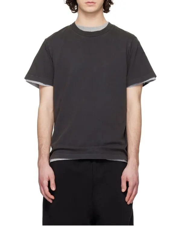 ENTIRE STUDIOS Standard Crew-neck T-shirt - Black