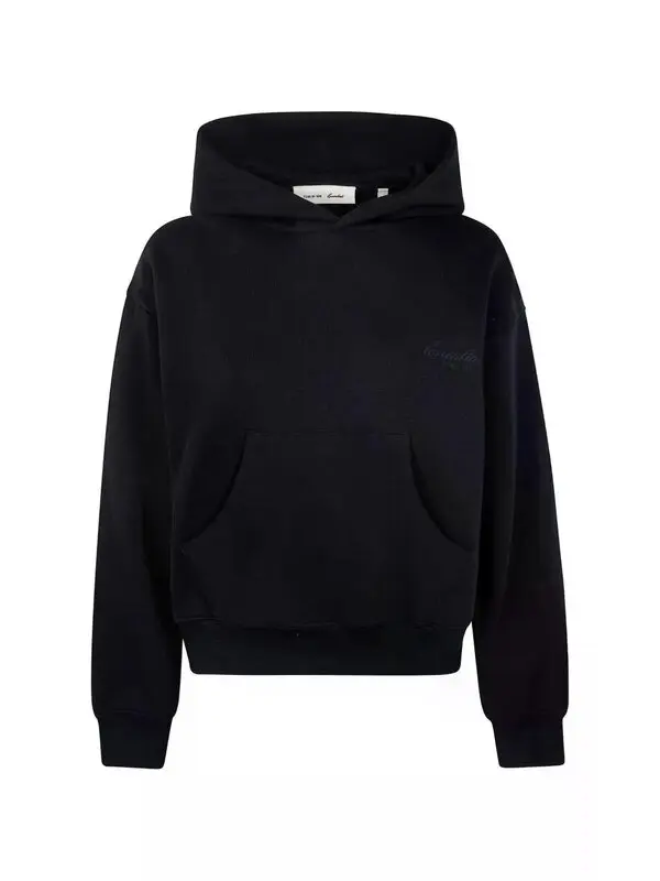 Fear Of God Logo-print Hoodie - Black