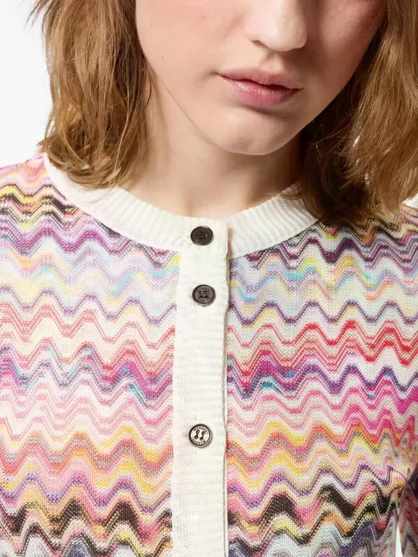 Missoni Zigzag-knit Cardigan
