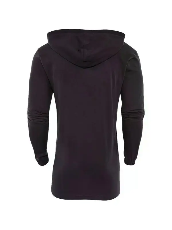 The North Face Logo Print Snap-button Hoodie