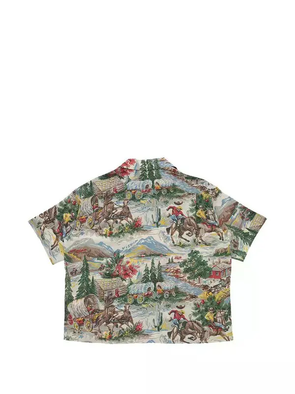 Visvim Crosby Graphic-print Shirt