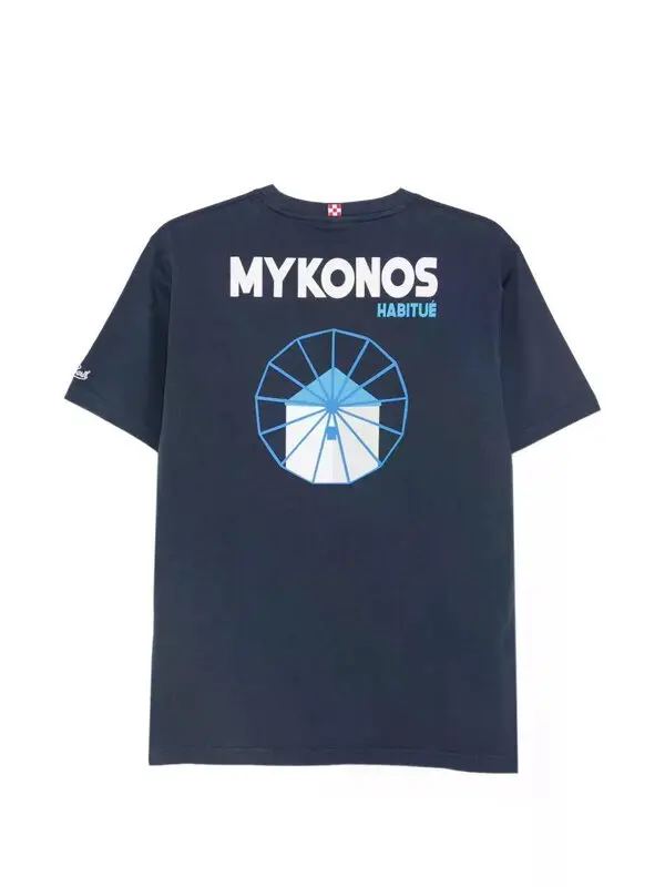 MC2 SAINT BARTH Portland Mykonos-print T-shirt