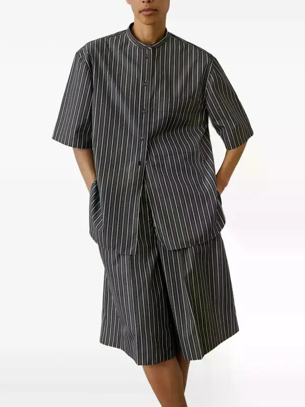 Soeur Hannah Striped Short-sleeve Shirt