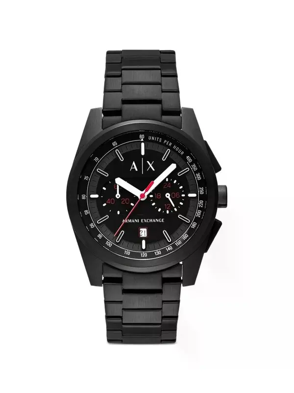 Armani Exchange Chronograph Watch - Black