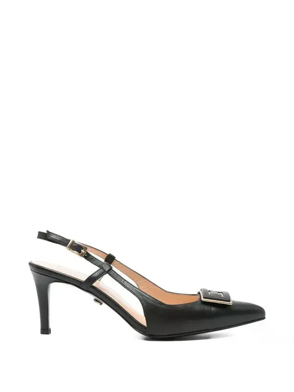 SERGIO MORETTI FIRENZE Buckle-detail Slingback Pumps