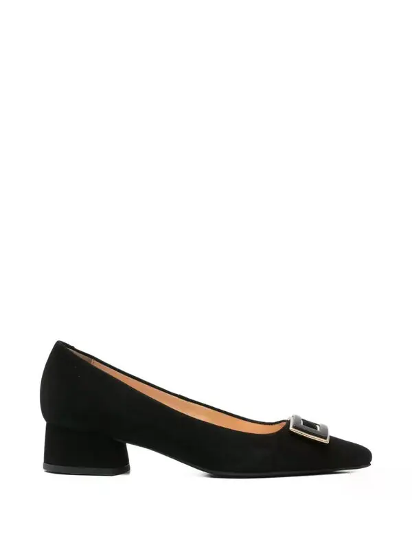 SERGIO MORETTI FIRENZE Buckle-detail Pointed-toe Pumps