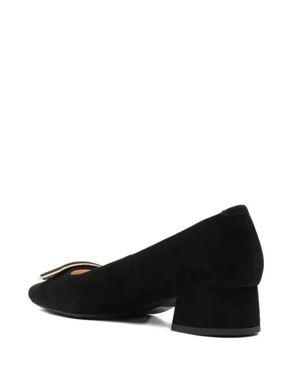 SERGIO MORETTI FIRENZE Buckle-detail Pointed-toe Pumps