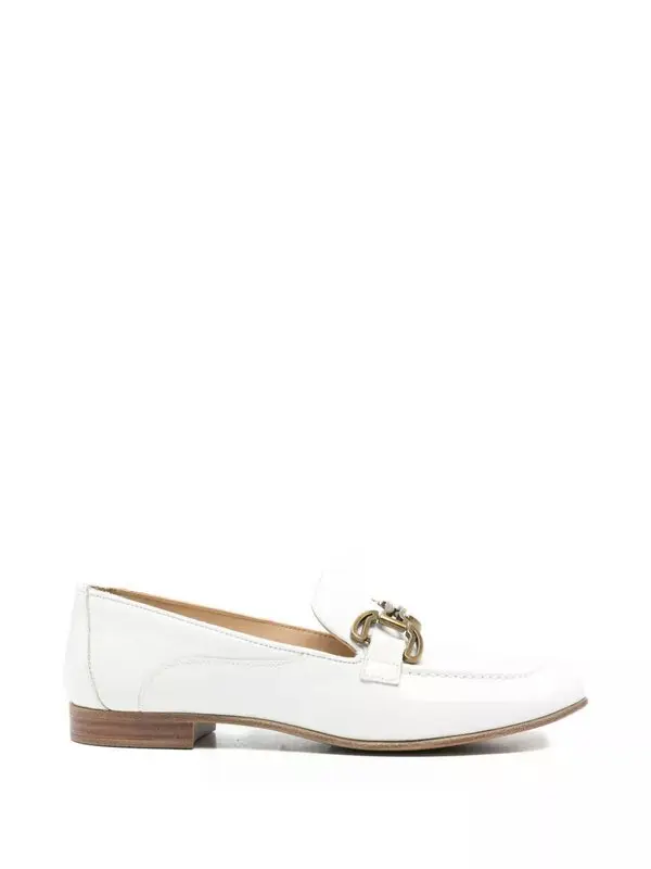 SERGIO MORETTI FIRENZE Horsebit Leather Loafers