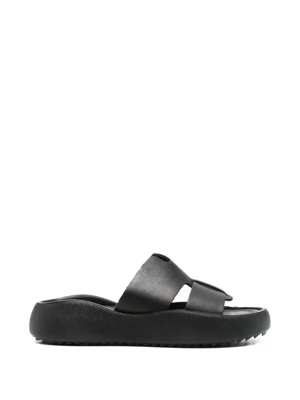 SERGIO MORETTI FIRENZE Cut-out Platform Sandals