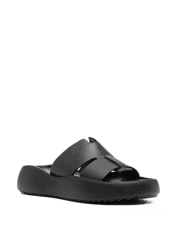 SERGIO MORETTI FIRENZE Cut-out Platform Sandals
