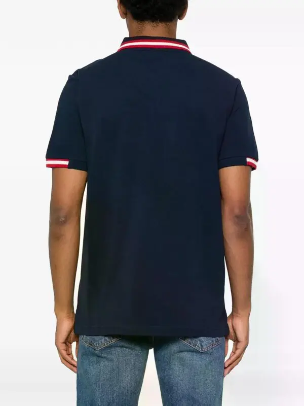 Iceberg X Looney Tunes Embroidered Zip-neck Polo Shirt