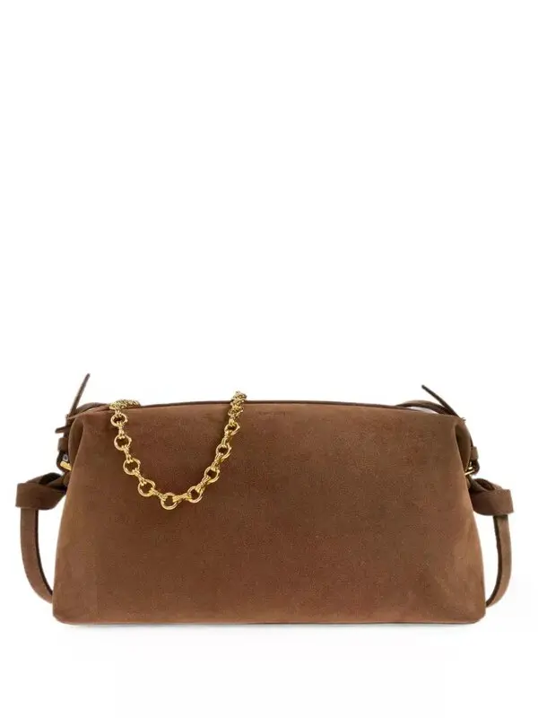 Yuzefi Brioche Shoulder Bag - Brown