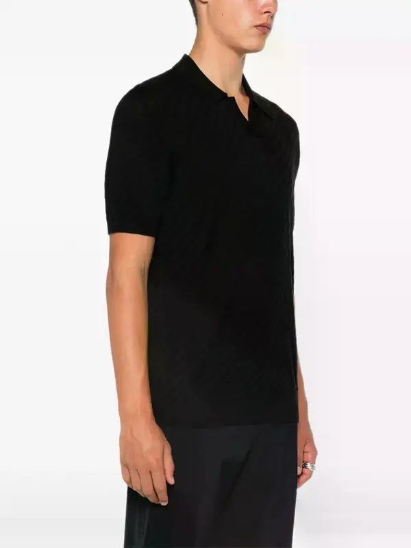 Emporio Armani Geometric-pattern T-shirt