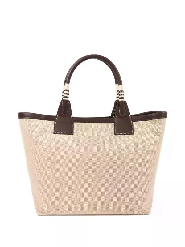 Hermès Steeple Canvas Tote Bag