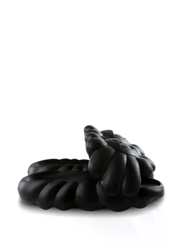 OHANA HATAKE Full-bloom Sandals - Black