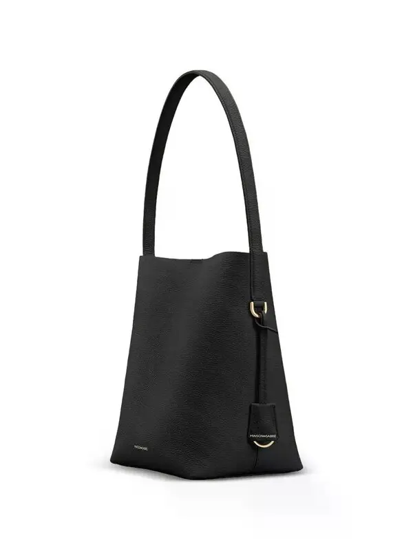 MAISON DE SABRE Grained Leather Bucket Bag