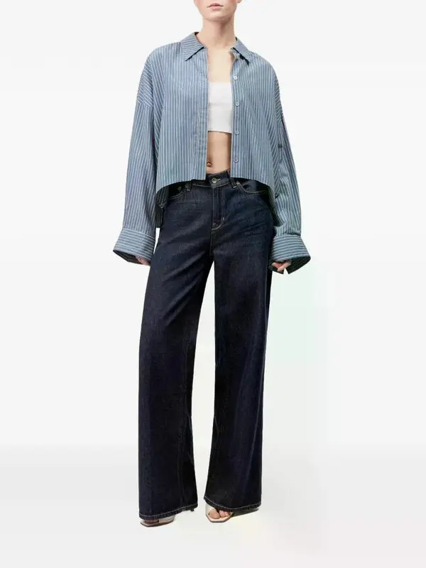 DRYKORN Striped Drop-shoulder Shirt