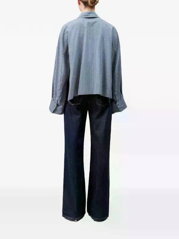 DRYKORN Striped Drop-shoulder Shirt