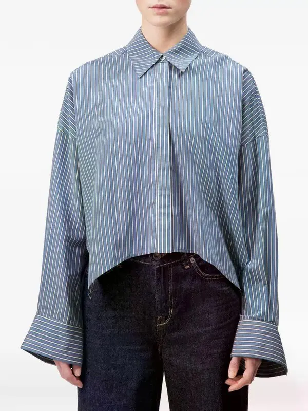 DRYKORN Striped Drop-shoulder Shirt