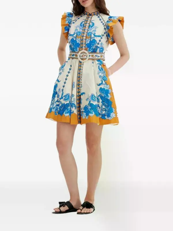 SCARLETT POPPIES Baronessa Ruffled Dress