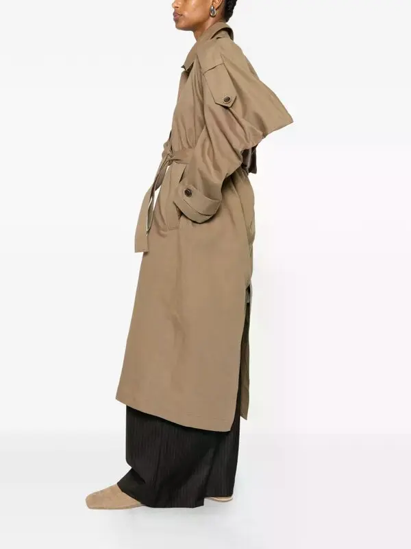UMA WANG Belted Trench Coat