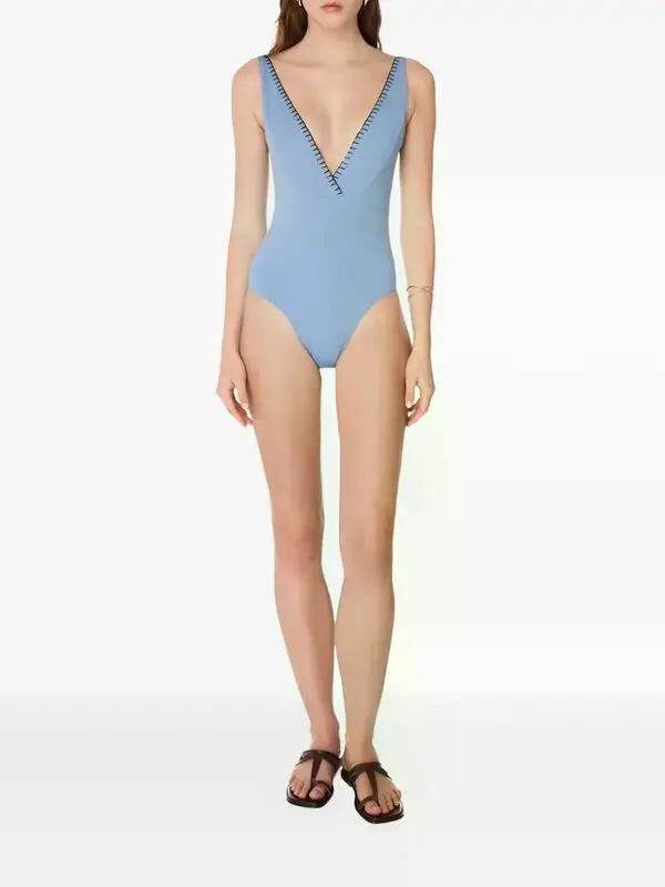 KIÓHNE Elianne Hand-embroidered Swimsuit