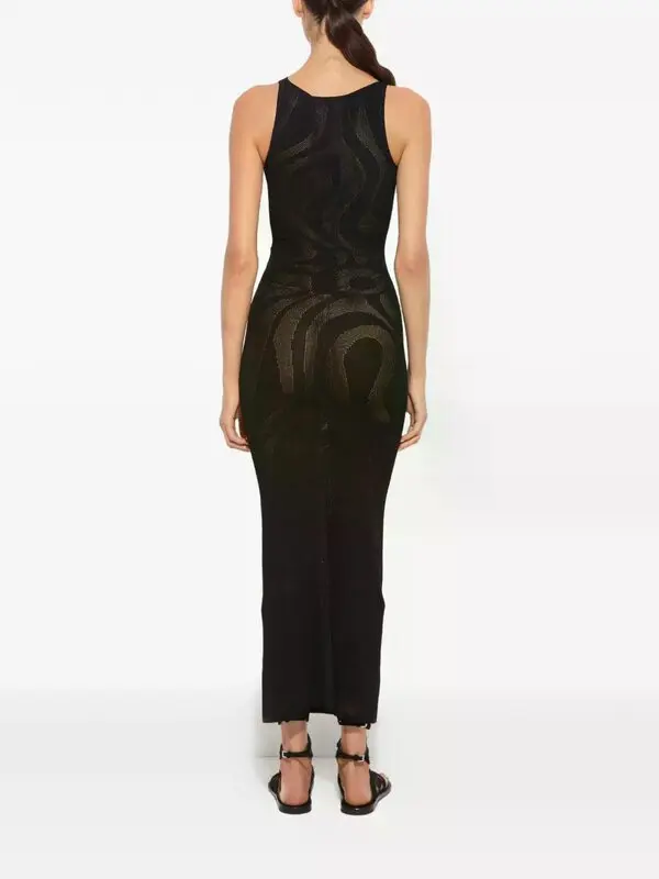 Emilio Pucci Seamless Fitted Dress In Marmo Jacquard