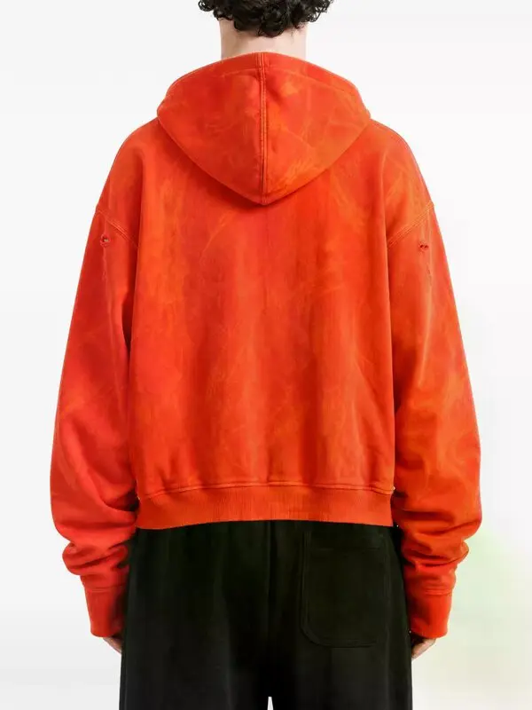 THUG CLUB Washed Zip-up Hoodie
