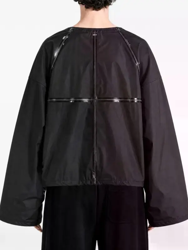 THUG CLUB Logo Detail Zip-up Jacket