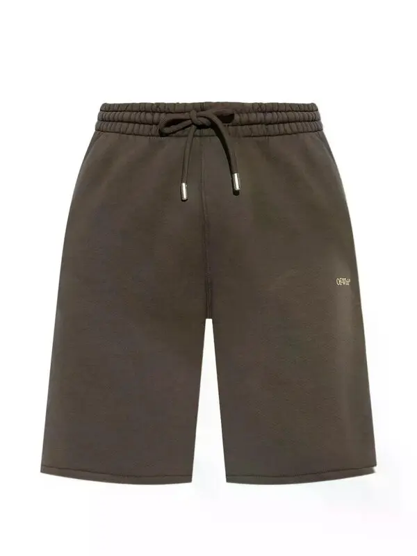 Off-White Marty Drom Arrow Shorts - Brown