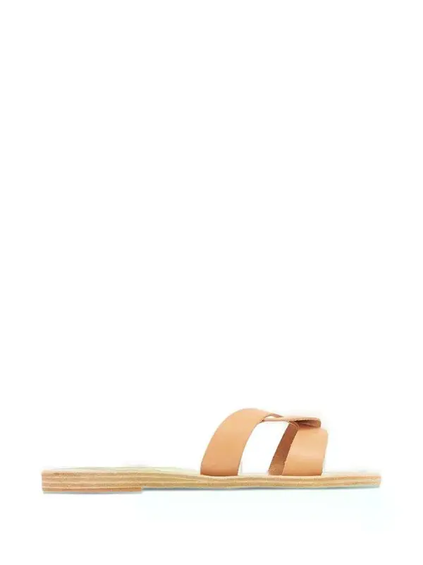ANCIENT GREEK SANDALS Desmos Leather Sandals - Neutrals