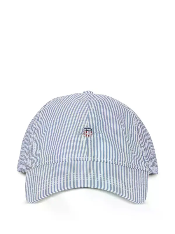Gant Striped Seersucker Cap