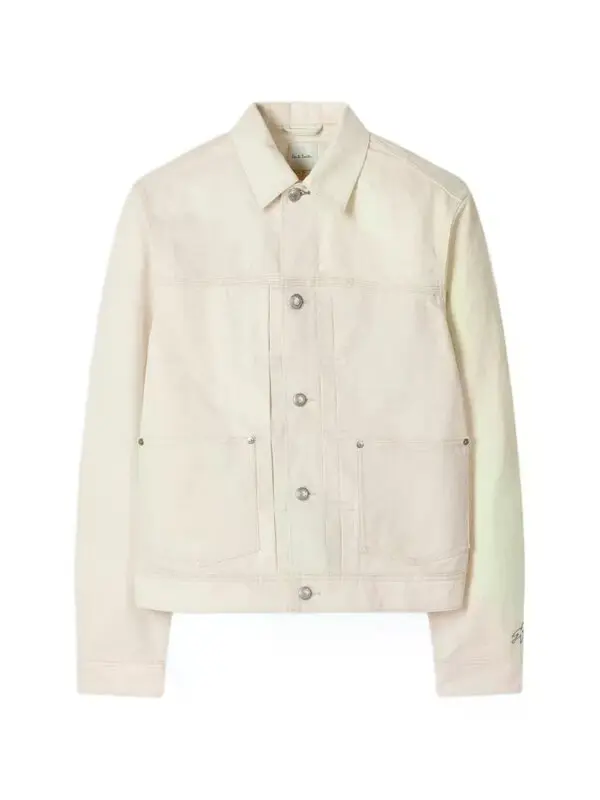Paul Smith Off-white Cotton Denim Jacket - Neutrals