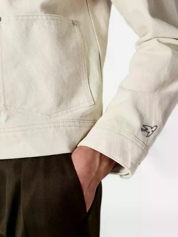 Paul Smith Off-white Cotton Denim Jacket