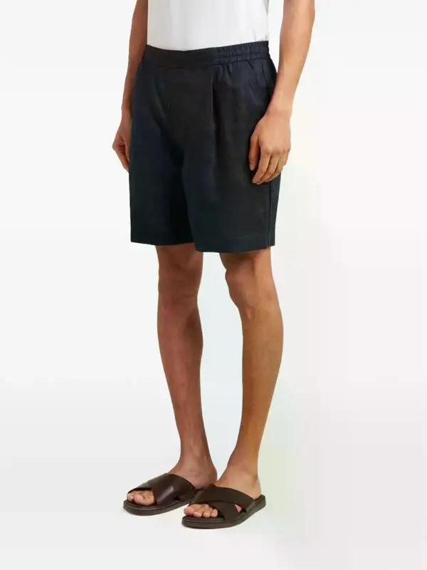 CHE Pleated Linen Shorts