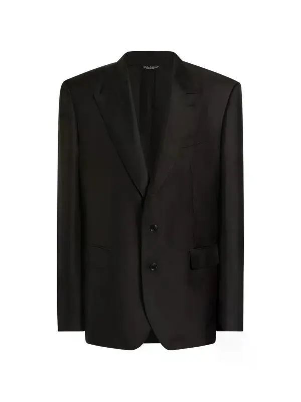 Dolce & Gabbana Sicilia Light Single-breasted Silk Twill Jacket