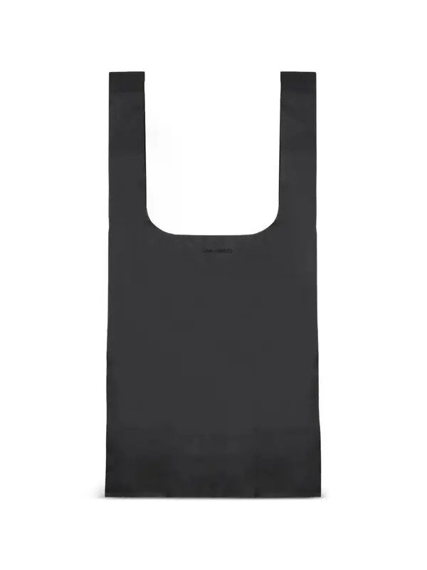 Our Legacy Tote Bag With Embroidered Logo - Black