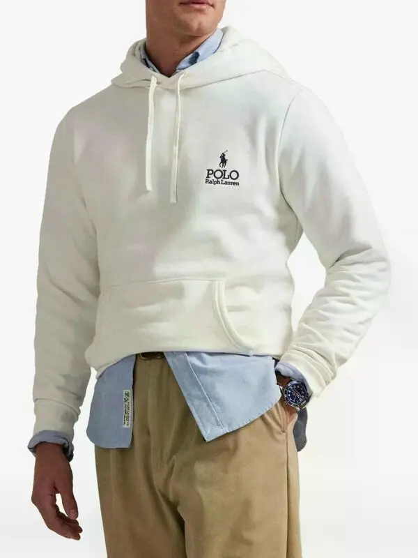 Polo Ralph Lauren Logo Print Drawstring Hoodie