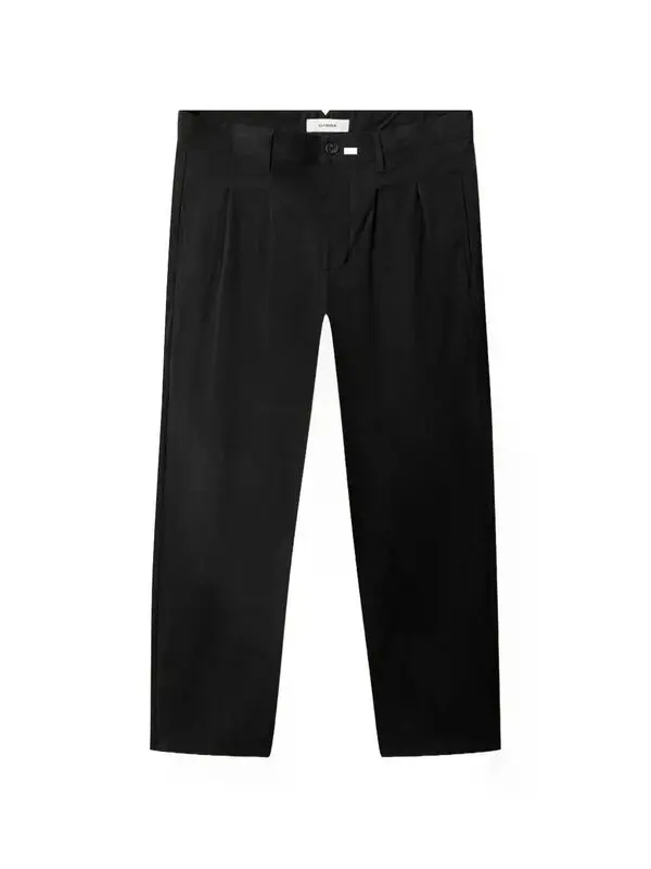 GABBA Firenze Bolu Pleated Cropped Trousers