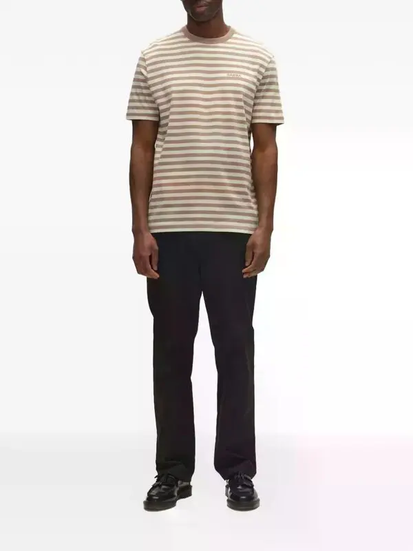 GABBA Gabdune Logo-print Striped T-shirt