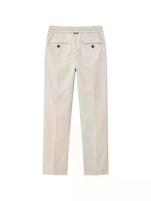 MASON'S Drawstring Waistband Pressed Crease Trousers