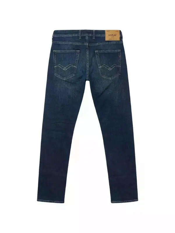 REPLAY Faded Effect Slim-fit Jeans