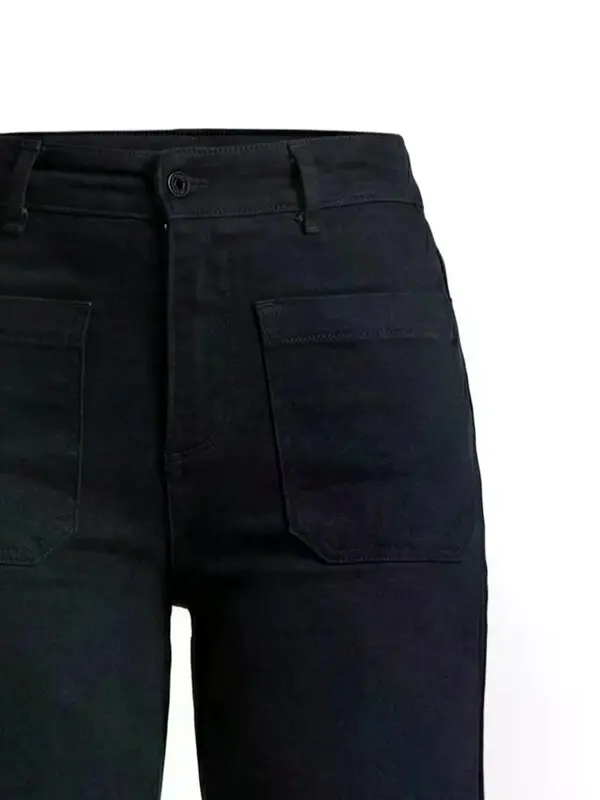 ASKK NY Wide Leg Patch Pocket Jeans