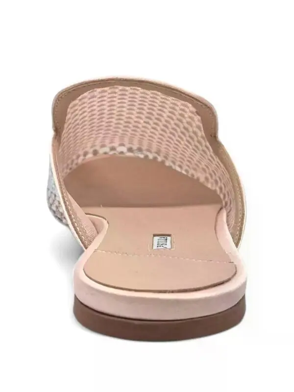 LE SILLA Gilda Crystal-embellished Mesh Mules