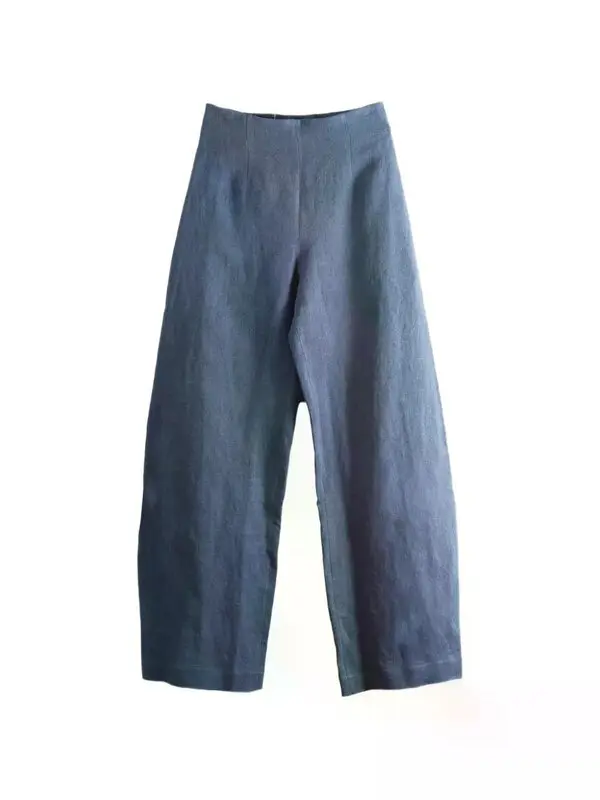 CORTANA Wide-leg Trousers - Blue
