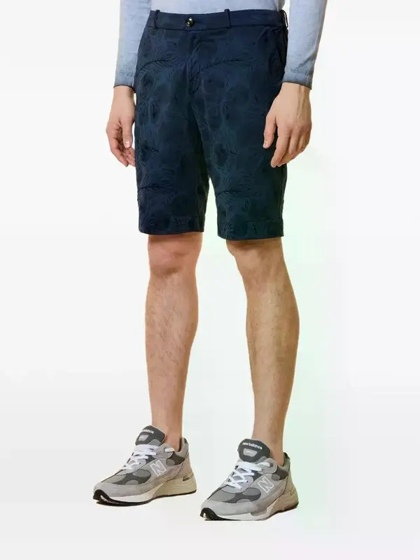 RRD Navy Floral Print Shorts