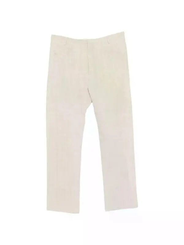 LABEL UNDER CONSTRUCTION Linen Chino Trousers