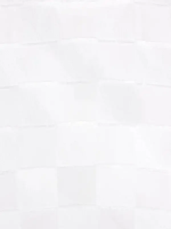 Comme Des Garçons Check-pattern Ruffled Mini Dress