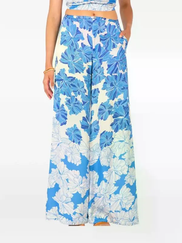 Poupette St Barth Clea" Floral Print Palazzo Pants