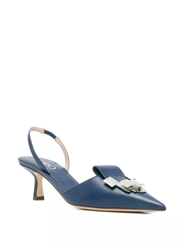 Rodo Slingback Pumps With Buckle Detail